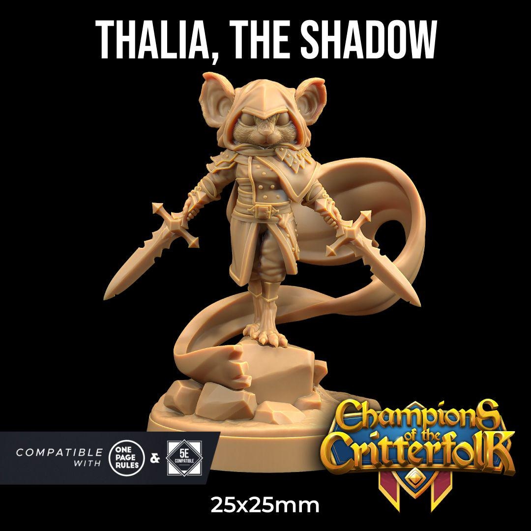Thalia Mouse Dnd Champions of the Critterfolk | the Dragon Trappers ...