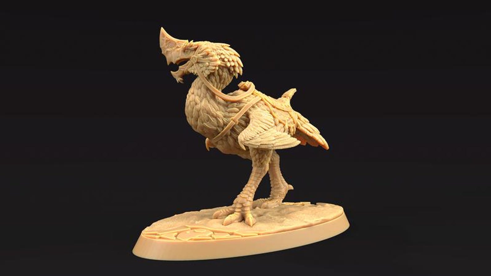 Axe Beak Prehistoric Bird Dnd Mini for Dungeons and Dragons Miniature ...