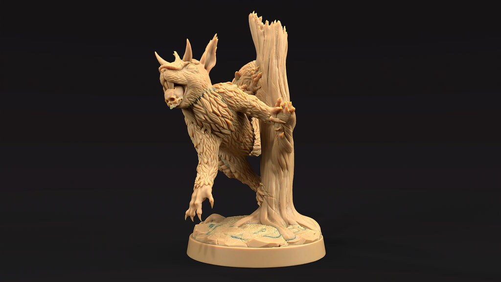 Dire Squirrel Wild Journey Direlands | the Dragon Trappers Lodge | 32mm ...