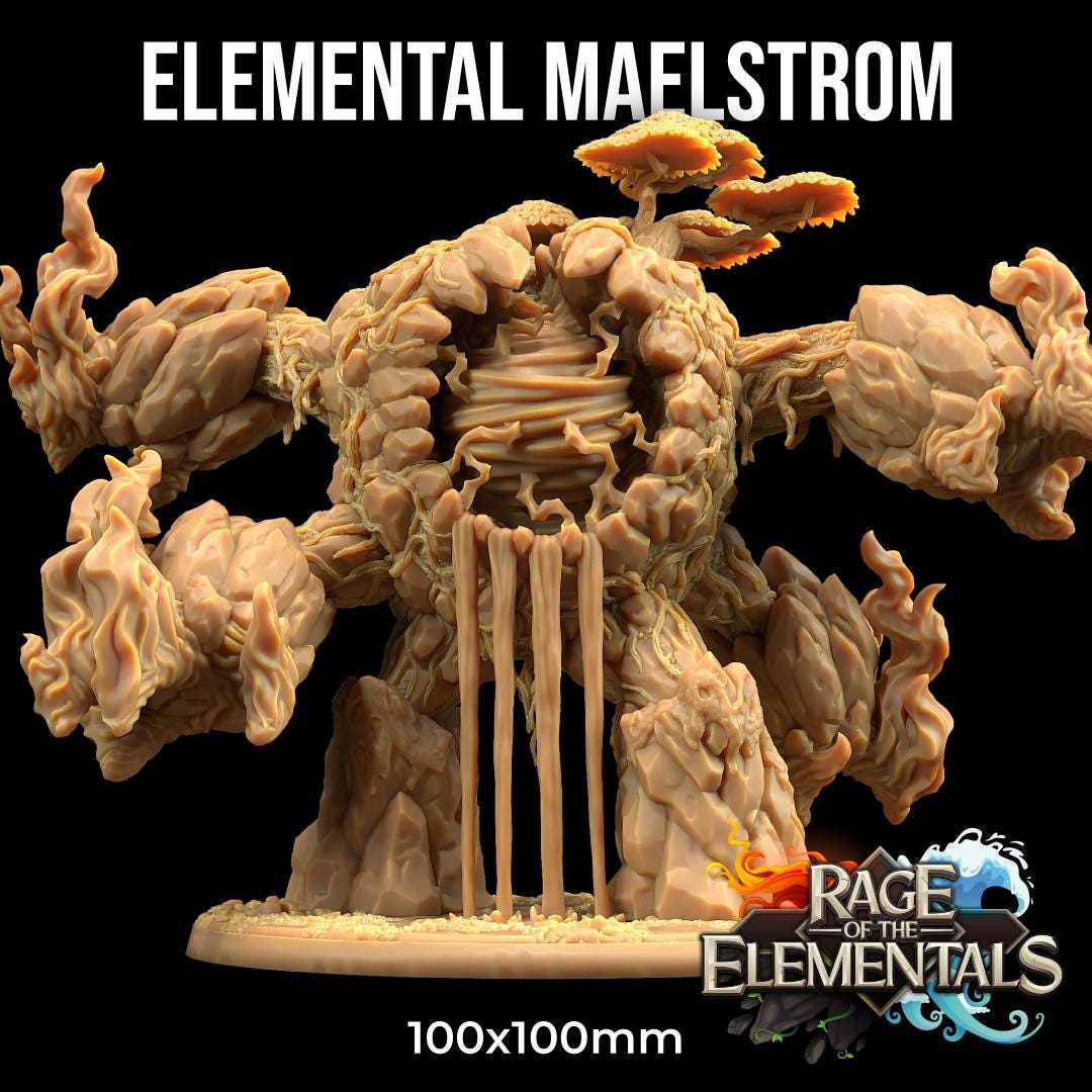 Elemental Maelstrom Dnd Mini Storm Rage of Elementals | the Dragon ...