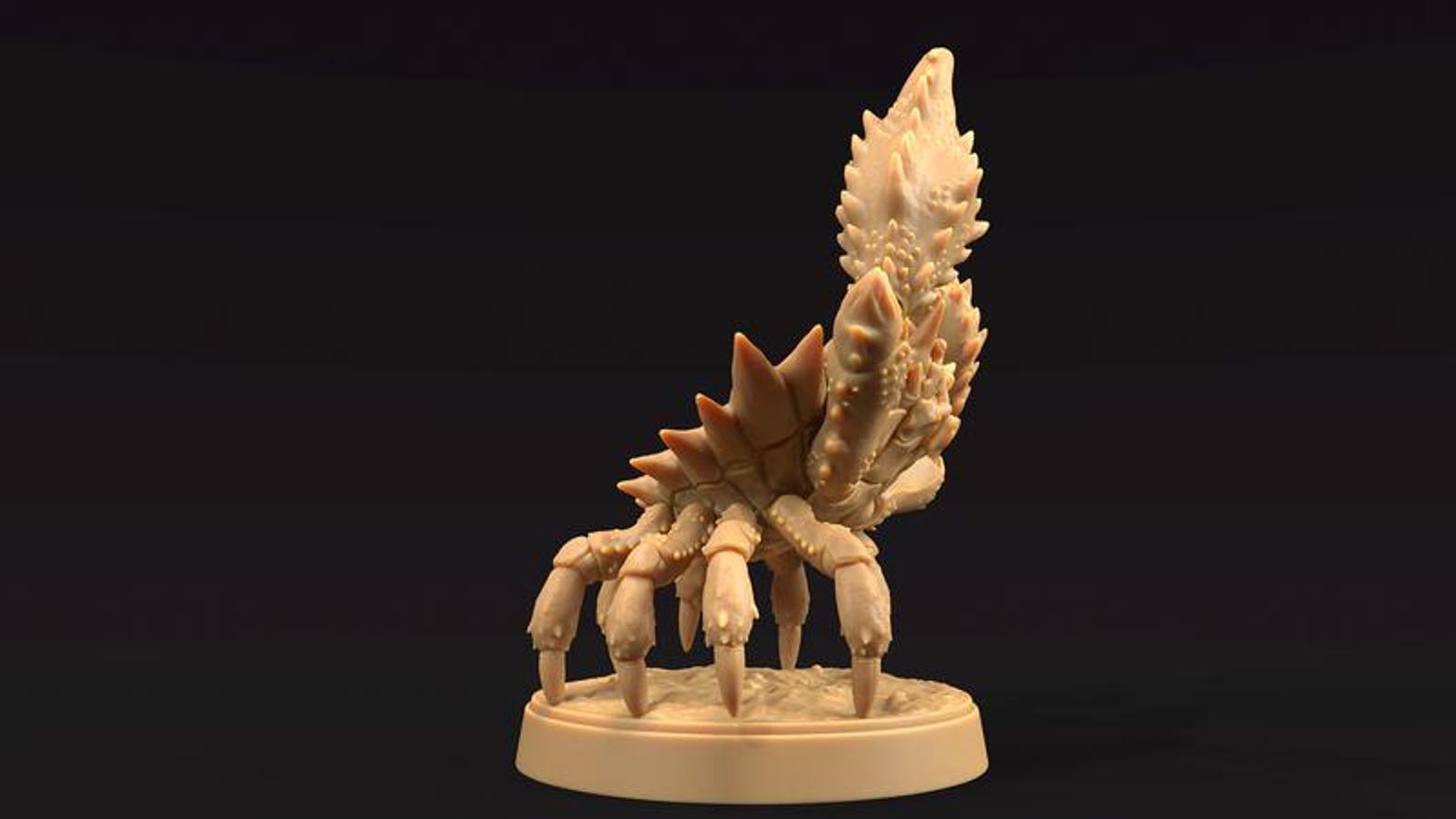 Giant Crab Dnd Mini Classic Dungeons and Dragons Miniature TTRPG Dragon ...
