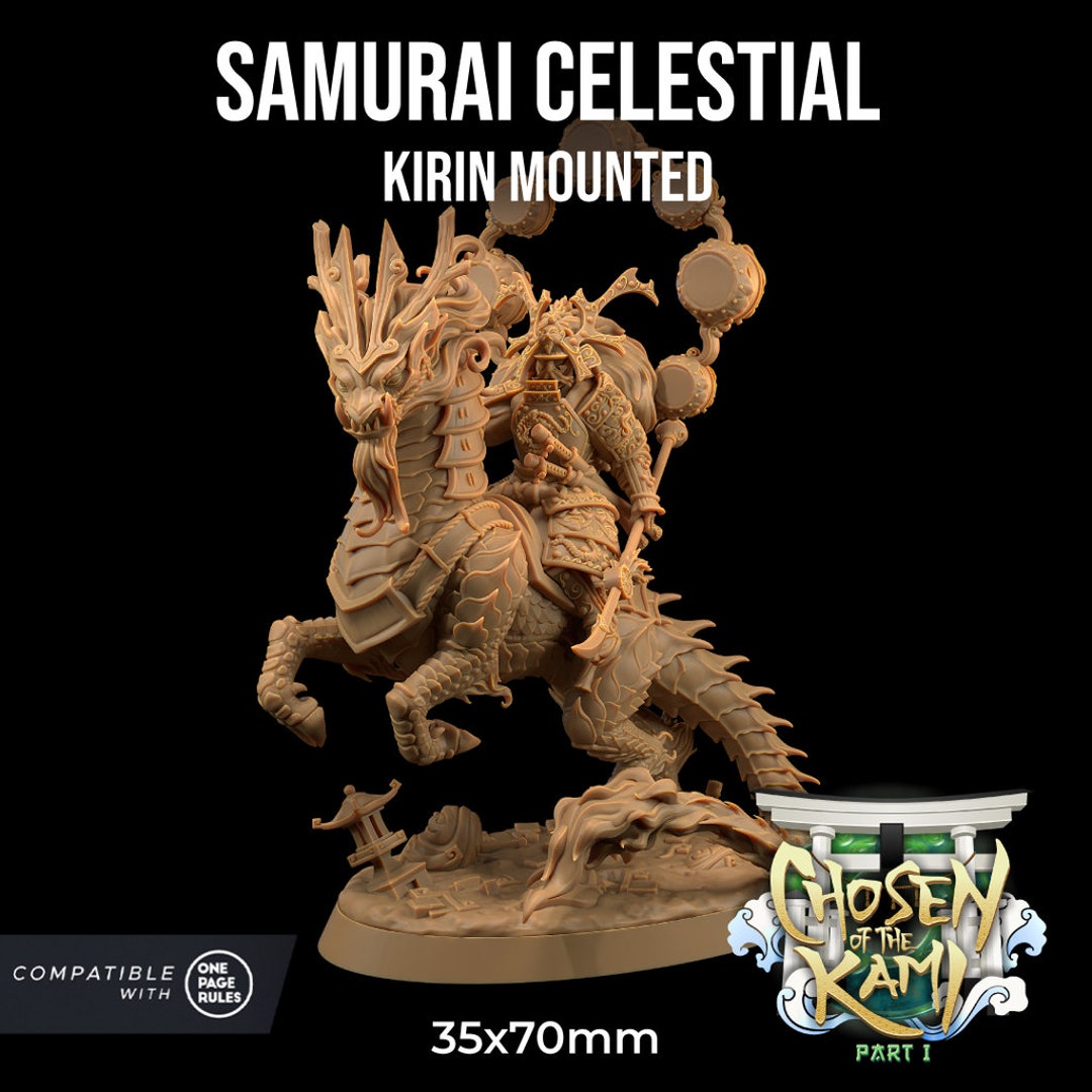 Samurai Celestial Kirin Komainu Mount | the Dragon Trappers Lodge ...