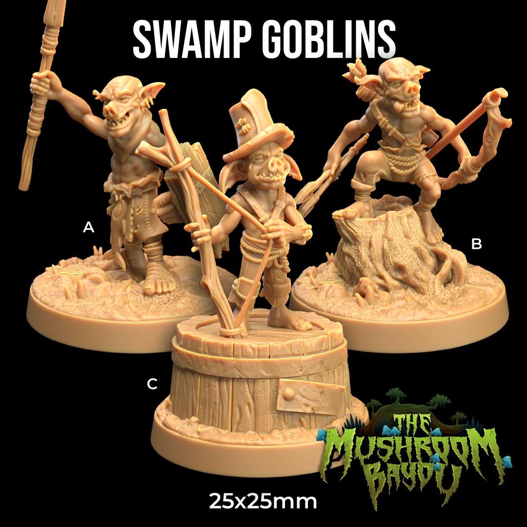 Swamp Goblins Fungus Mushroom Bayou Swamp | the Dragon Trappers Lodge ...