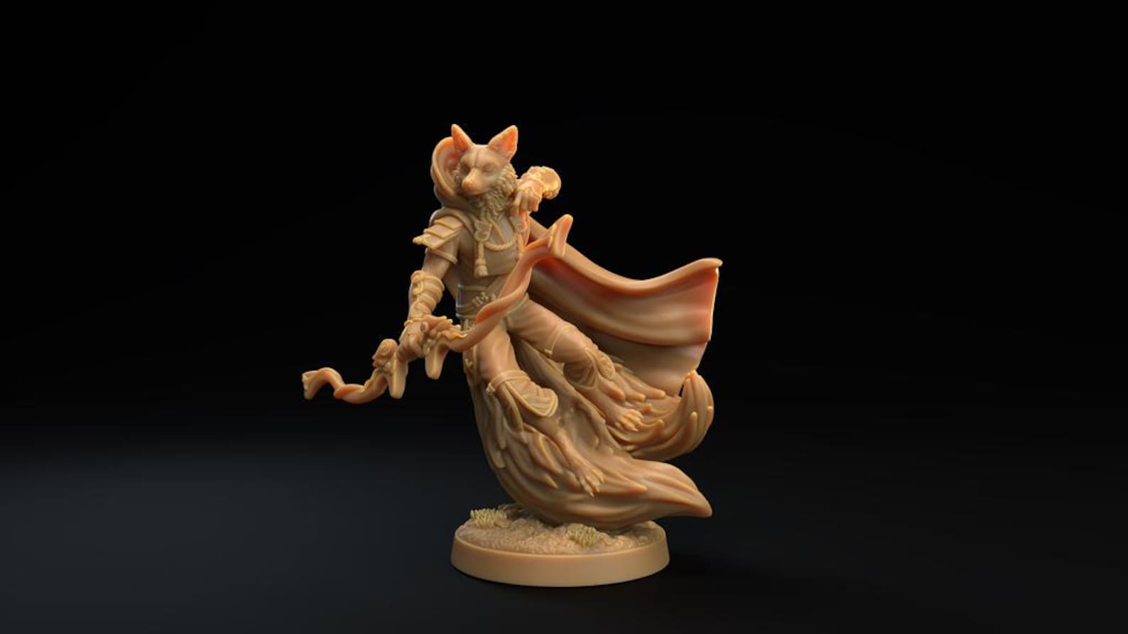 Kitsune Foxkin Monk Archer Yokai Lodge Japanese | the Dragon Trappers ...