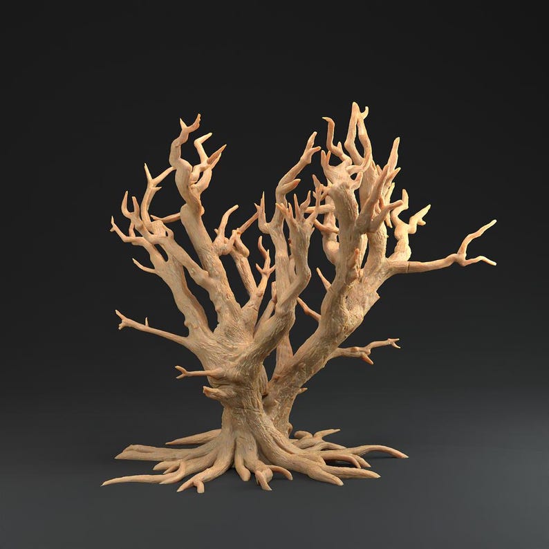 Awakened Trees Faces Terrain Darkwoods | the Dragon Trappers Lodge ...