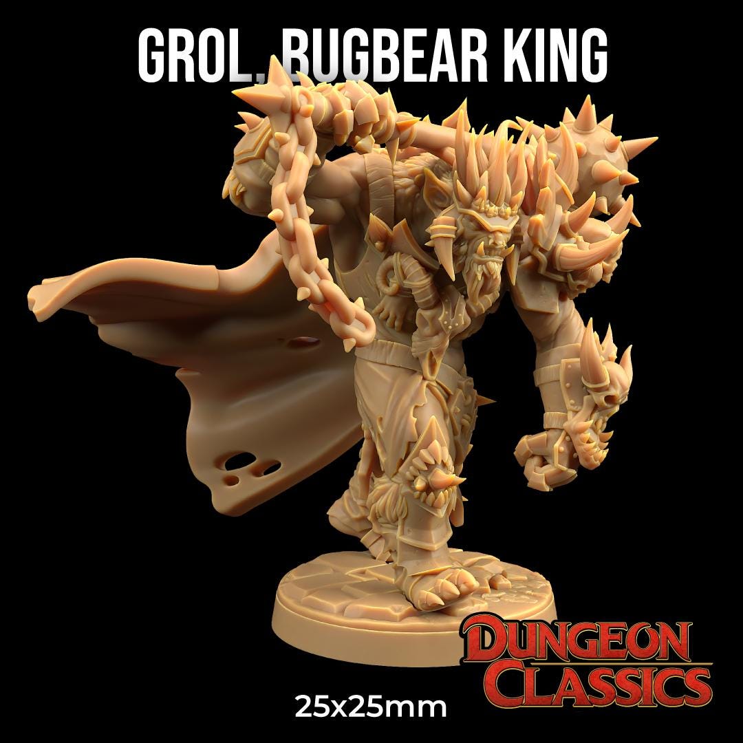 Grol Bugbear King Dungeon Classics Monster | the Dragon Trappers Lodge ...