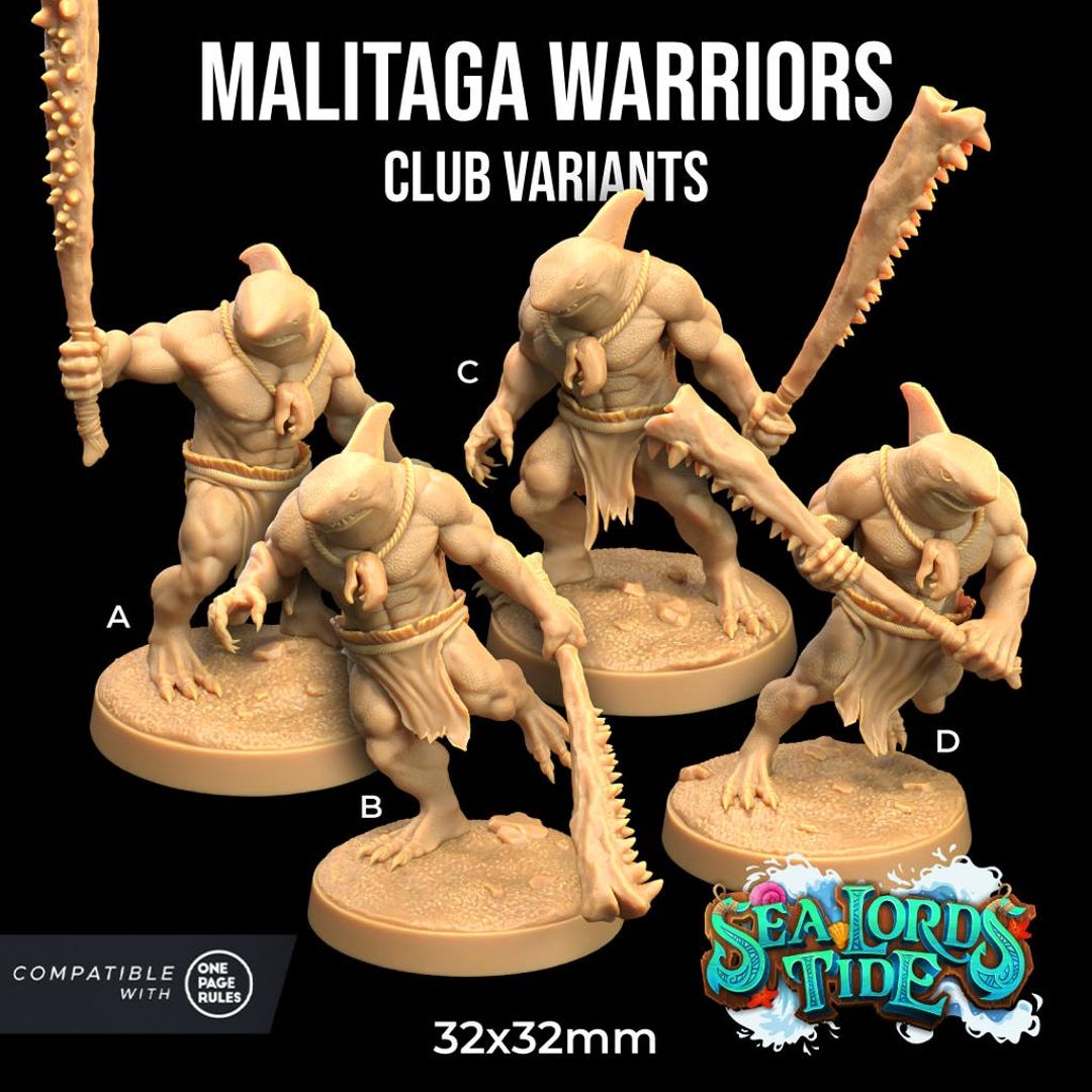 Malitaga Warriors Shark Sea Lords Tide | the Dragon Trappers Lodge ...