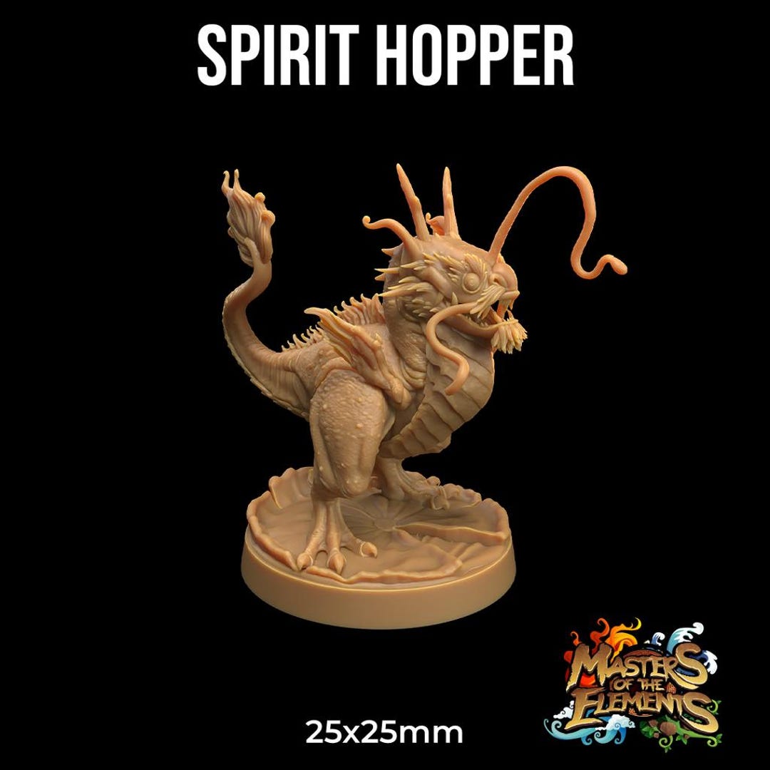 Spirit Hopper Master of the Elements |the Dragon Trappers Lodge | 32mm ...