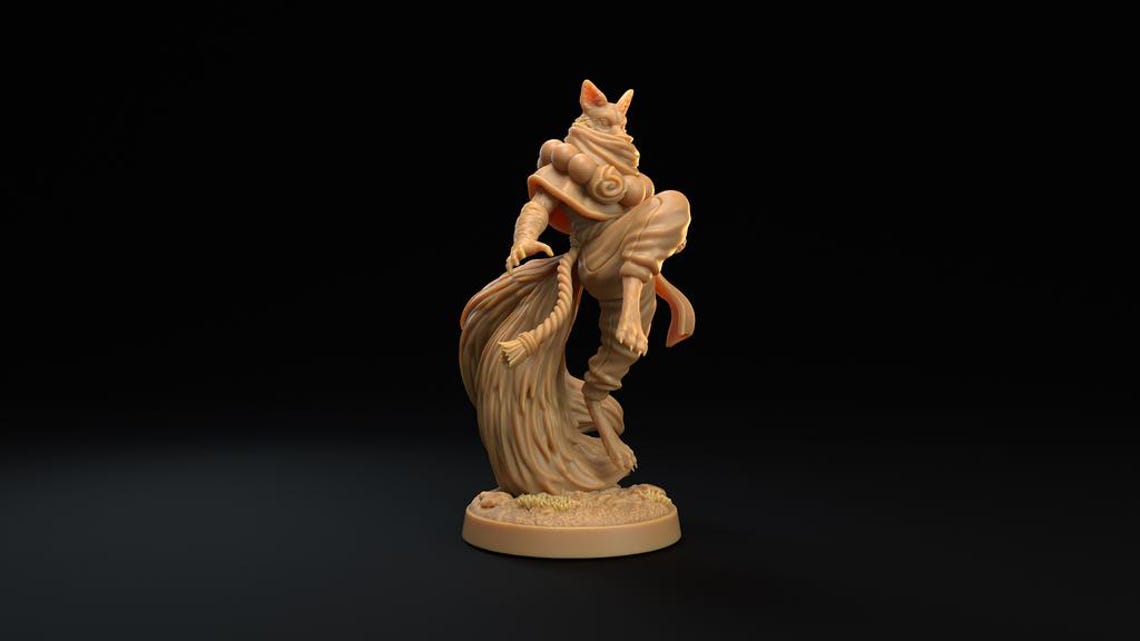 Kitsune Foxkin Monk Archer Yokai Lodge Japanese | the Dragon Trappers ...