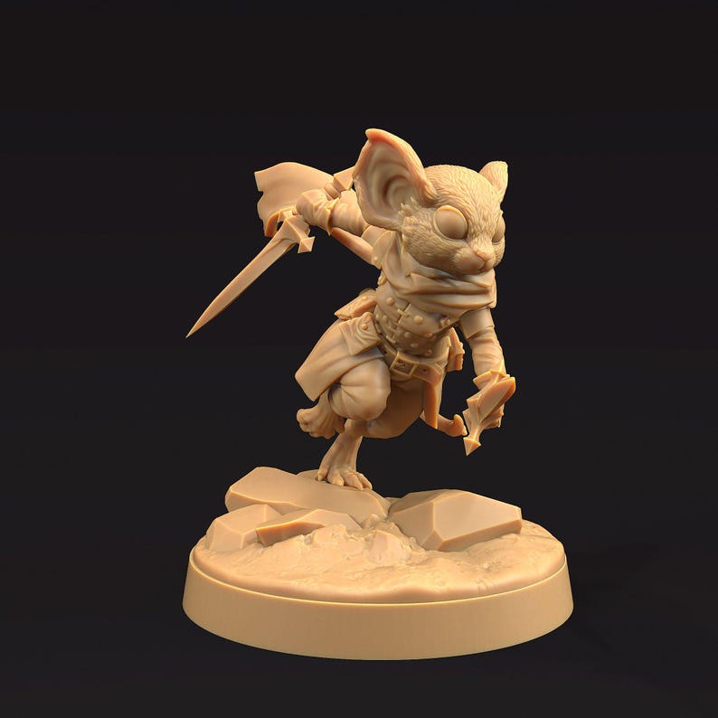 Mice Rogues Dnd Champions of the Critterfolk | the Dragon Trappers ...