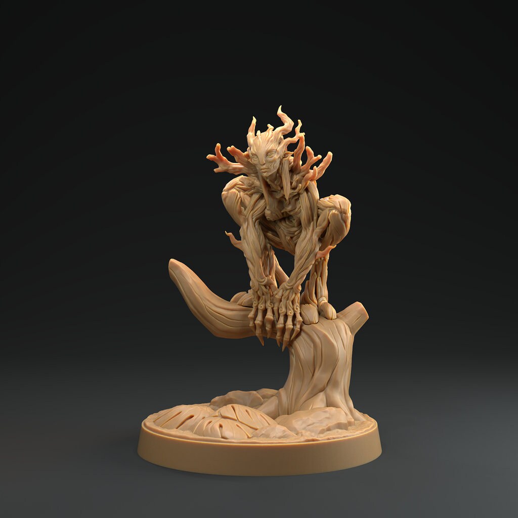 Dryad Tree Nymph Plant Woods the Dragon Trappers Lodge 32mm Scale ...