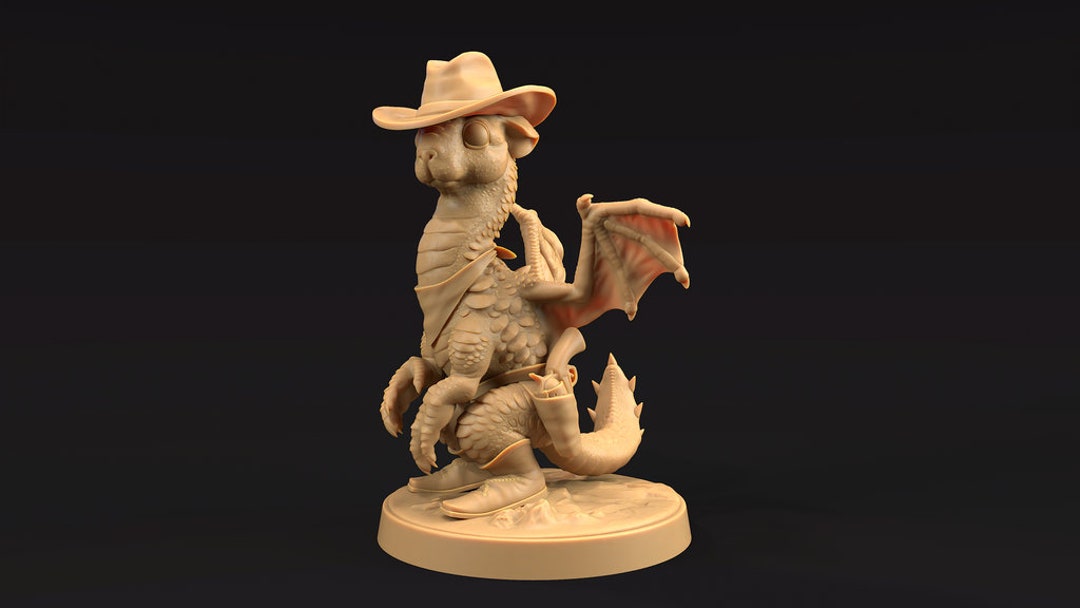 Cowboy Ferret Drake Old West Western the Dragon Trappers Lodge 32mm ...