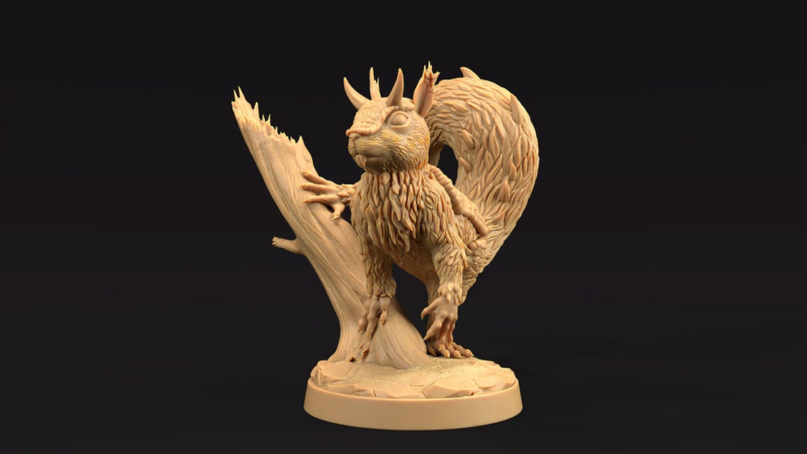 Dire Squirrel Wild Journey Direlands | the Dragon Trappers Lodge | 32mm ...