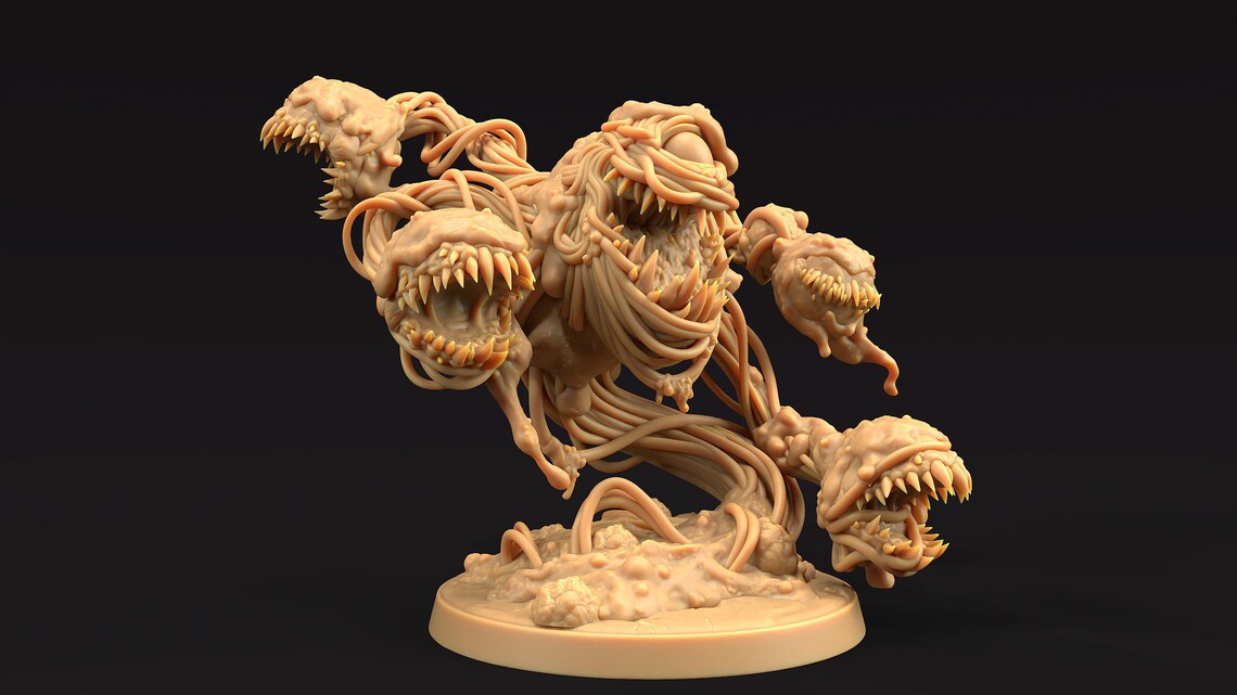 Flying Spaghetti Monster Dnd Mini Food World Dungeons and Dragons ...
