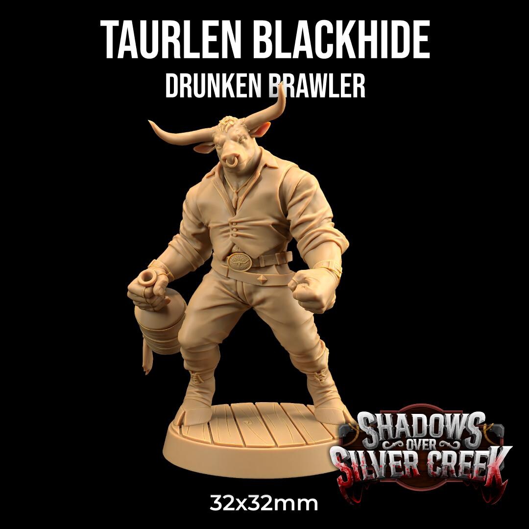 Taurlen Blackhide Bull Man Brawl Melee | the Dragon Trappers Lodge ...