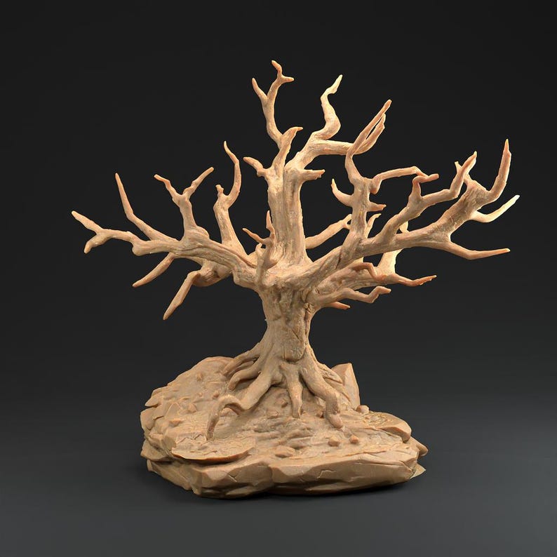 Awakened Trees Faces Terrain Darkwoods | the Dragon Trappers Lodge ...