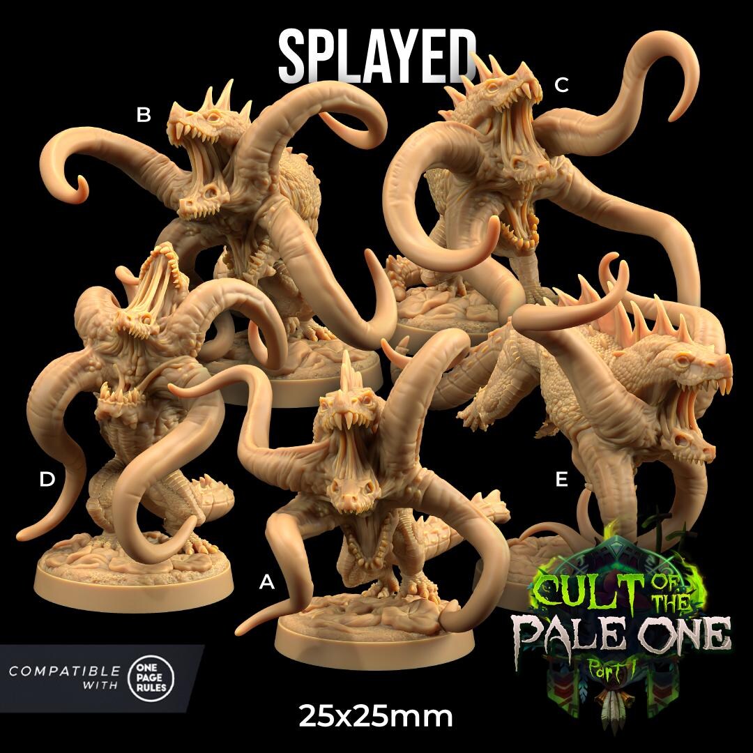 The Splayed Lizard Reptile Cult of the Pale One | the Dragon Trappers ...
