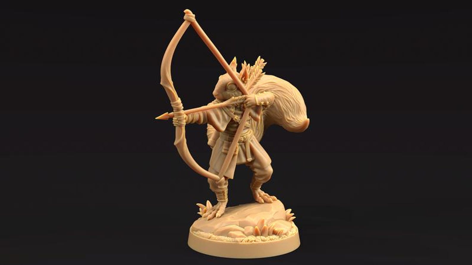 Squirrel Archer Ranger Chipmunk Cute Critter| the Dragon Trappers Lodge ...