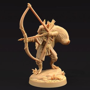 Squirrel Archer Ranger Chipmunk Cute Critter| the Dragon Trappers Lodge ...