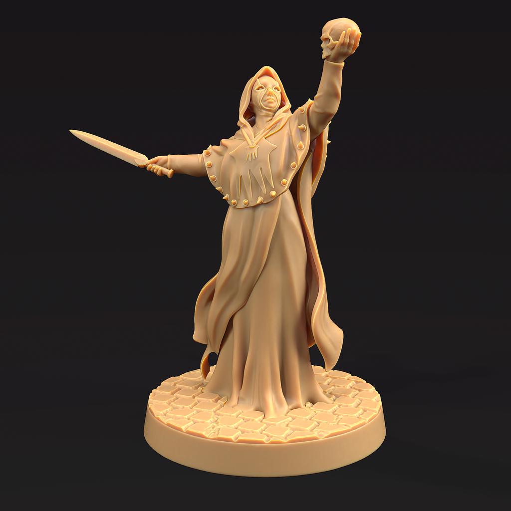 Cult Fanatic Female Dnd Mini Dungeon Classics | the Dragon Trappers ...