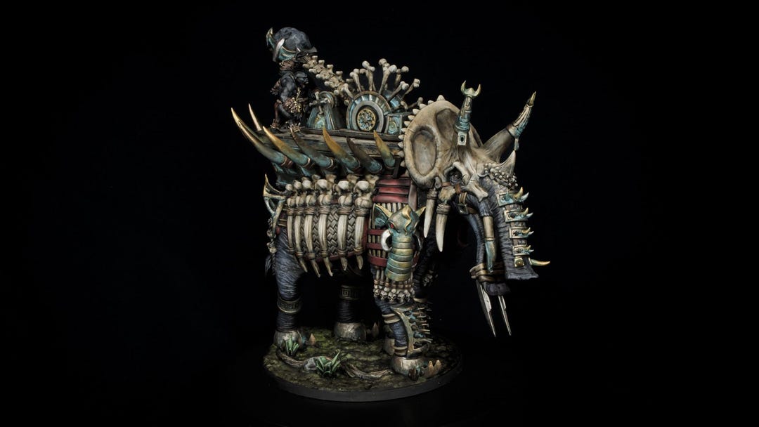 Skullgrinder War Elephant Simiax Legions | the Dragon Trappers Lodge ...