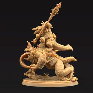 Devil Toad Riders Dnd Mini for Dungeons and Dragons Gift for DM ...
