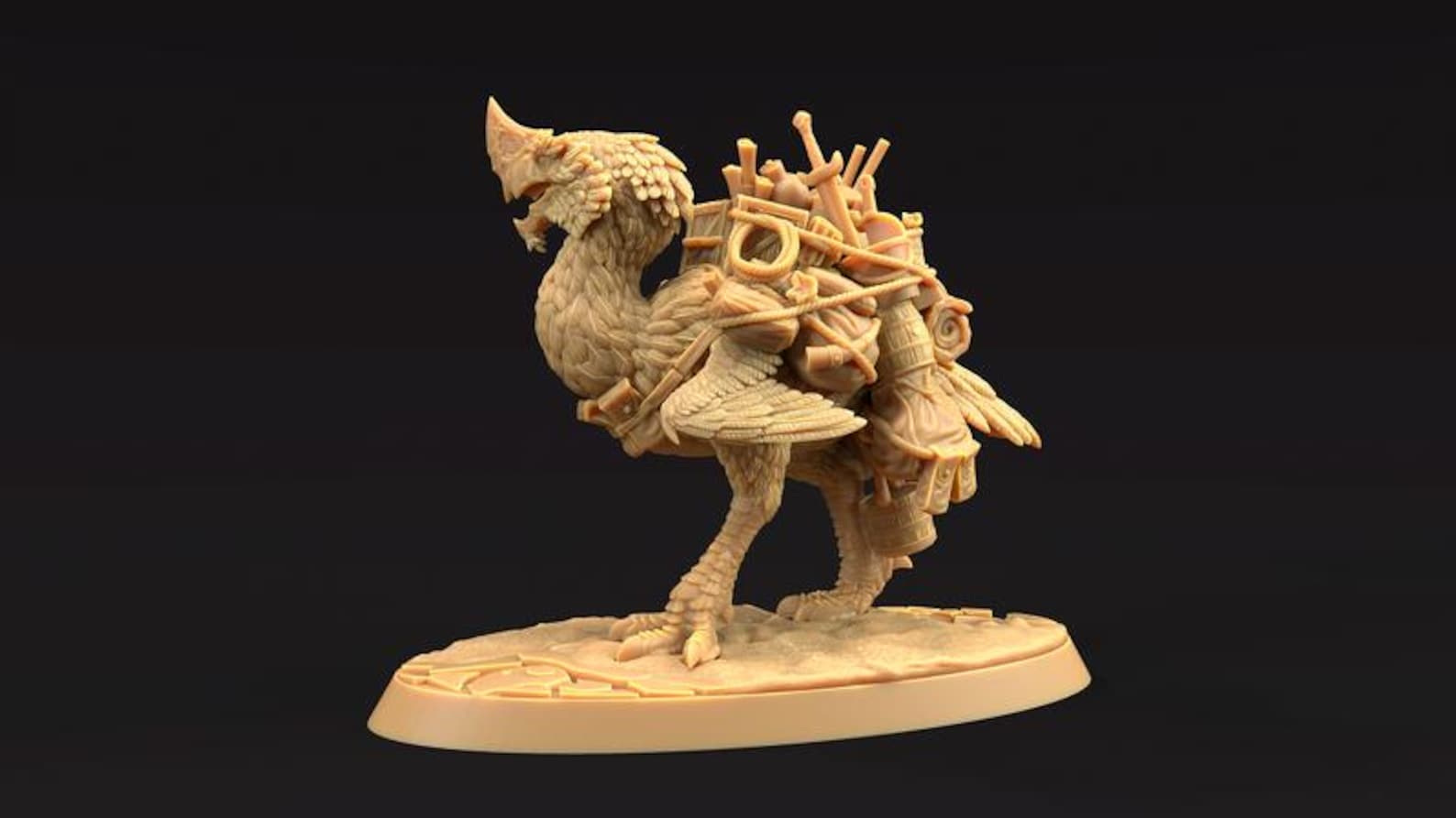 Axe Beak Prehistoric Bird Dnd Mini for Dungeons and Dragons Miniature ...