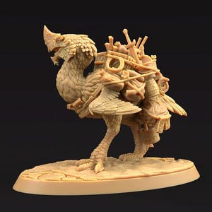 Axe Beak Prehistoric Bird Dnd Mini for Dungeons and Dragons Miniature ...