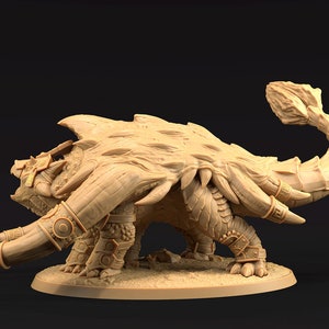 Invincidon Dinosaur Tusk Armored | the Dragon Trappers Lodge | 32mm ...