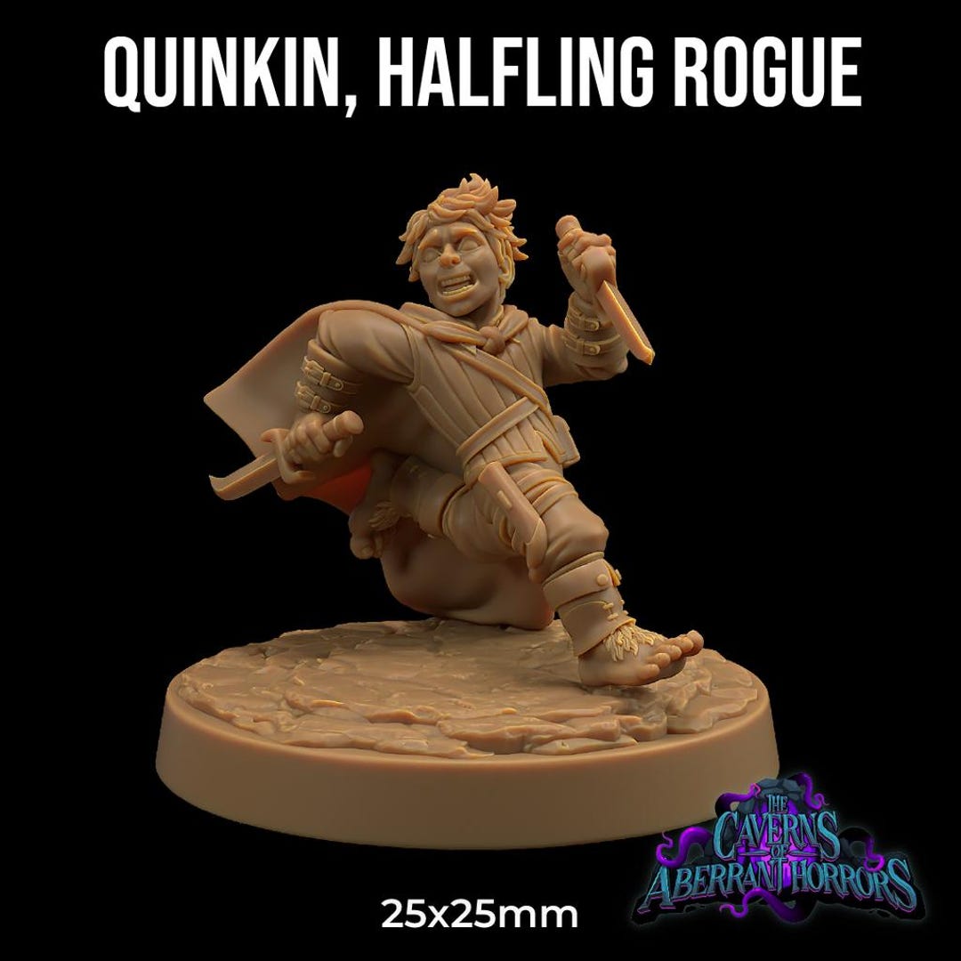 Quinkin Halfling Rogue Cavern Horrors | the Dragon Trappers Lodge ...