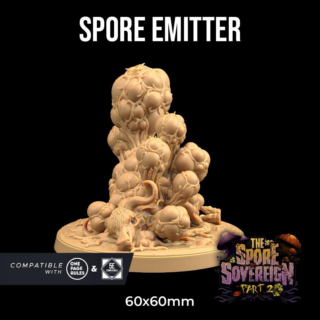 Spore Emitter DND Mini Spore Sovereign Army | the Dragon Trappers Lodge ...