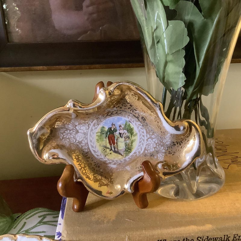 Handpainted Signed China - Etsy