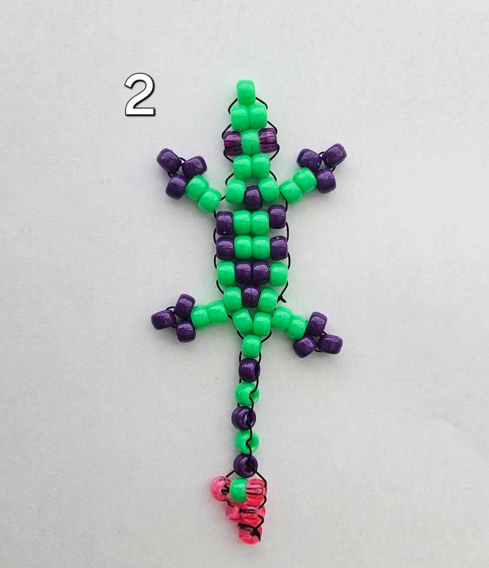 Kandi Beaded Lizards - Etsy