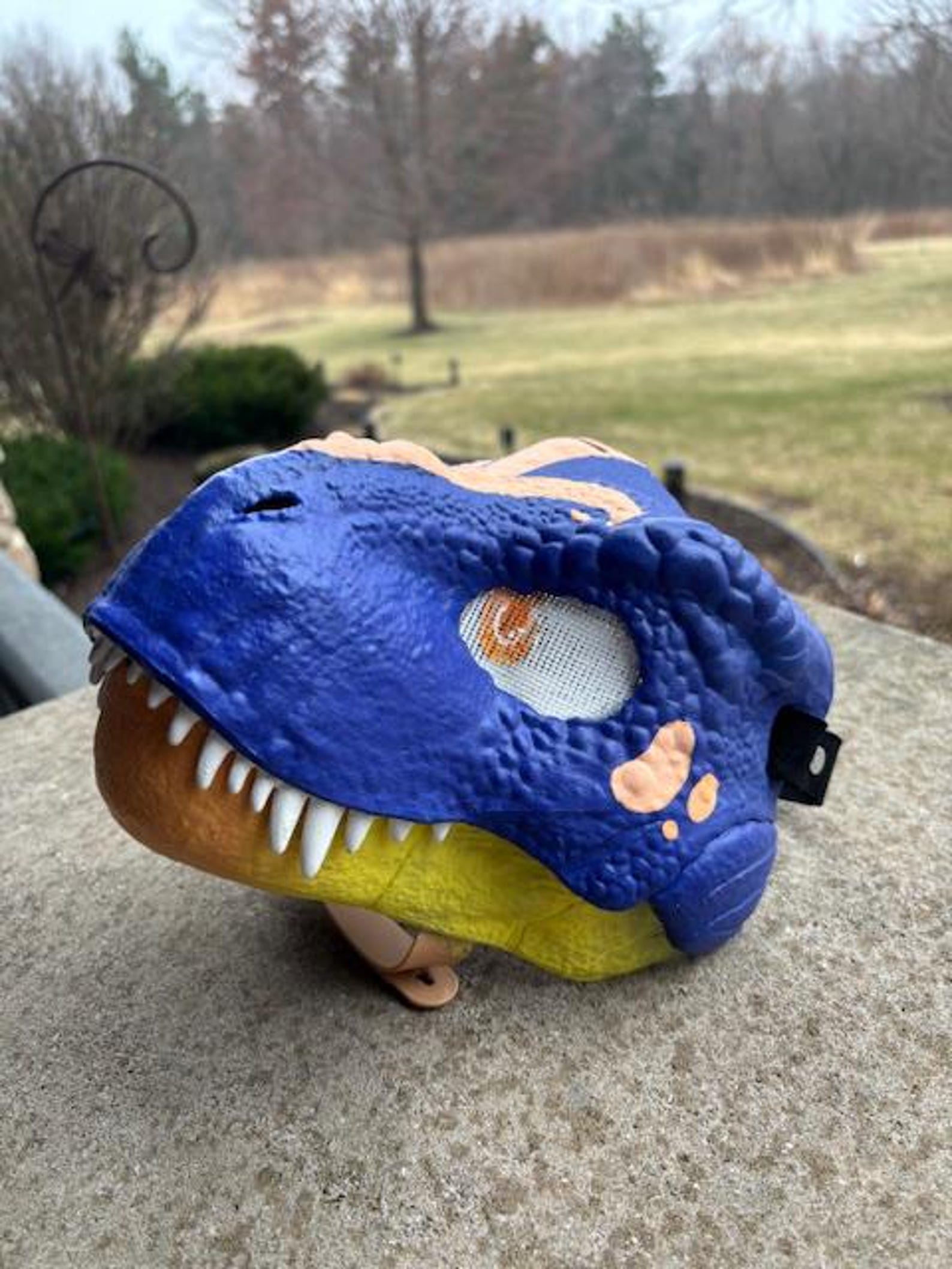 T-rex Dino Mask (see Desc.) - Etsy