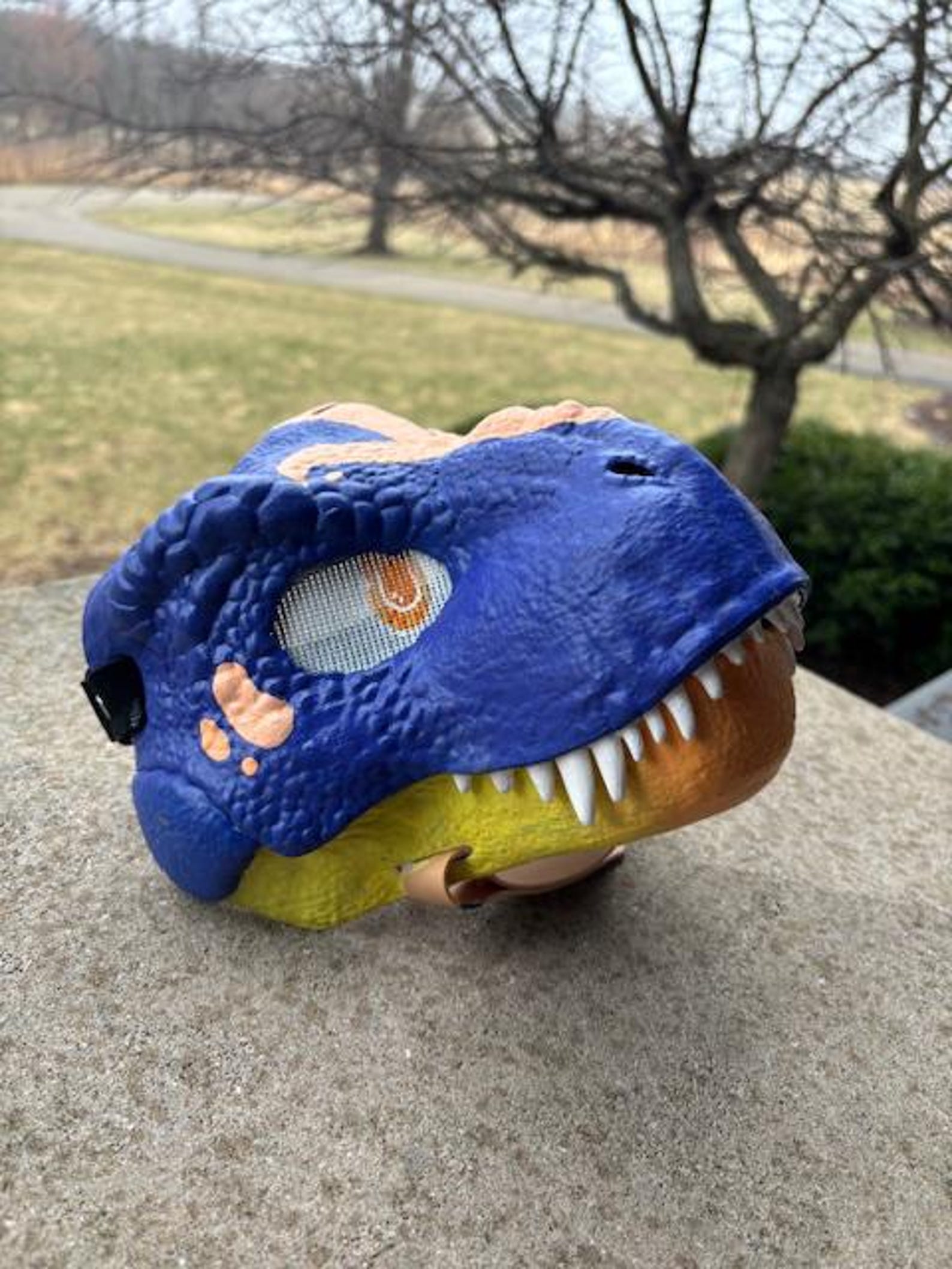 T-rex Dino Mask (see Desc.) - Etsy