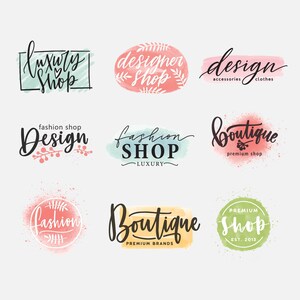 I Will Create Custom Logo Design Boutique Logo Photography Logo ...