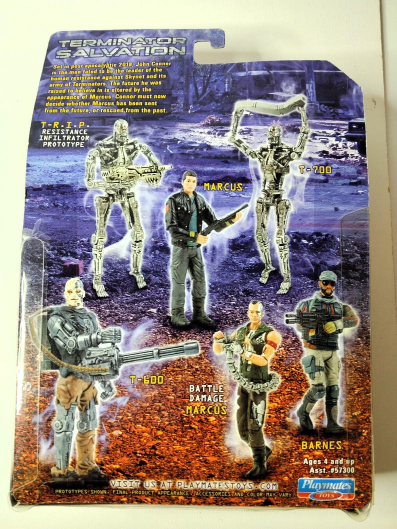 Terminator Salvation T-700 Action Figure Sealed Unopened - Etsy