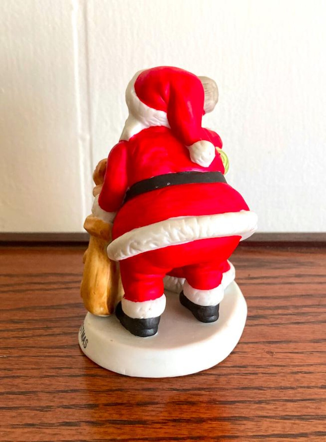 George Good Santa and Mrs. Claus we Wish You a Merry Christmas Figure ...