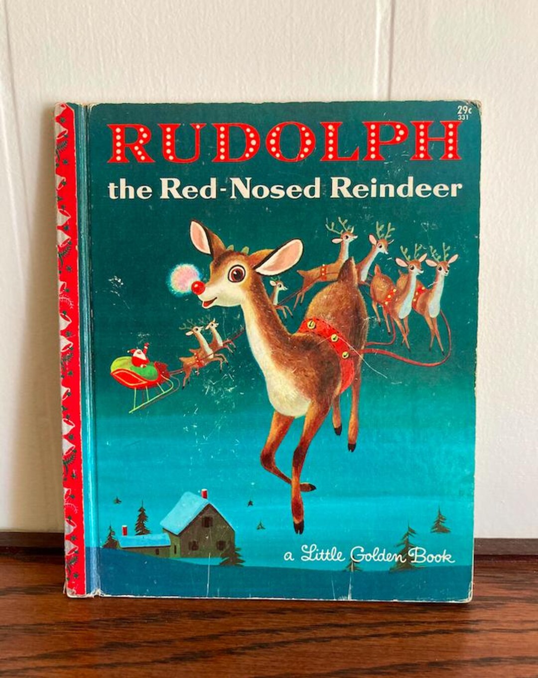Classic Little Golden Book Rudolph the Red-nosed Reindeer - Etsy