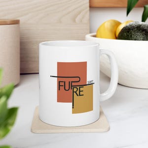 FUTURE 1987 | Graphic Coffee Mugs | Ceramic Mug, (11oz, 15oz) - Etsy