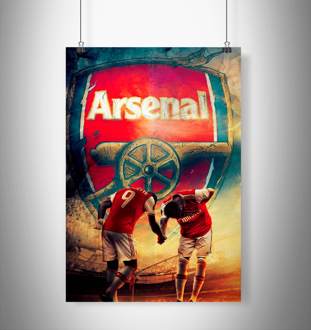 Arsenal FC Poster, Football Club Arsenal Photo, Football Minimalist ...