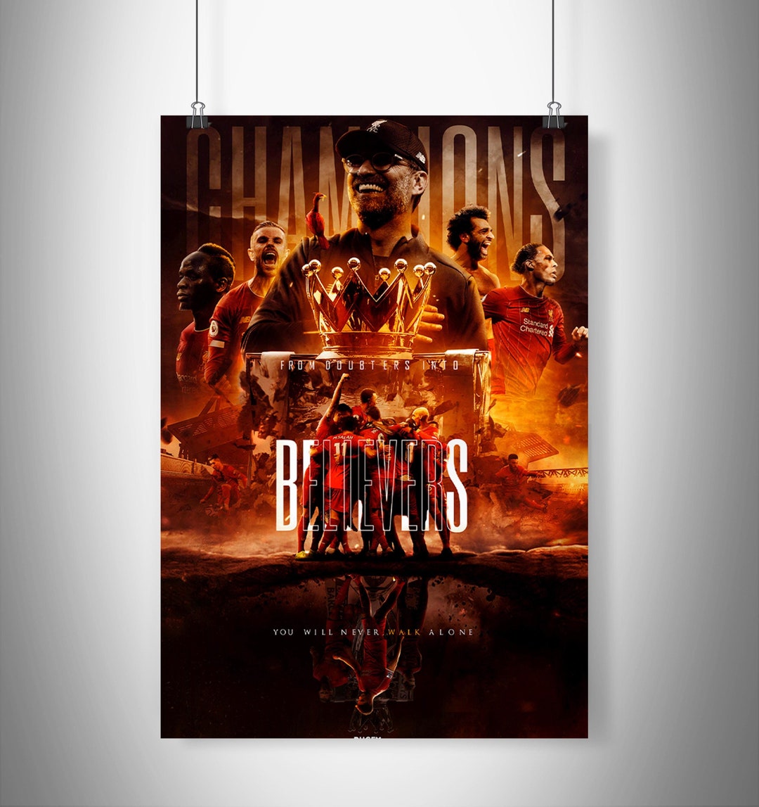 Liverpool FC Poster, Anfield Liverpool Photo, Football Minimalist ...