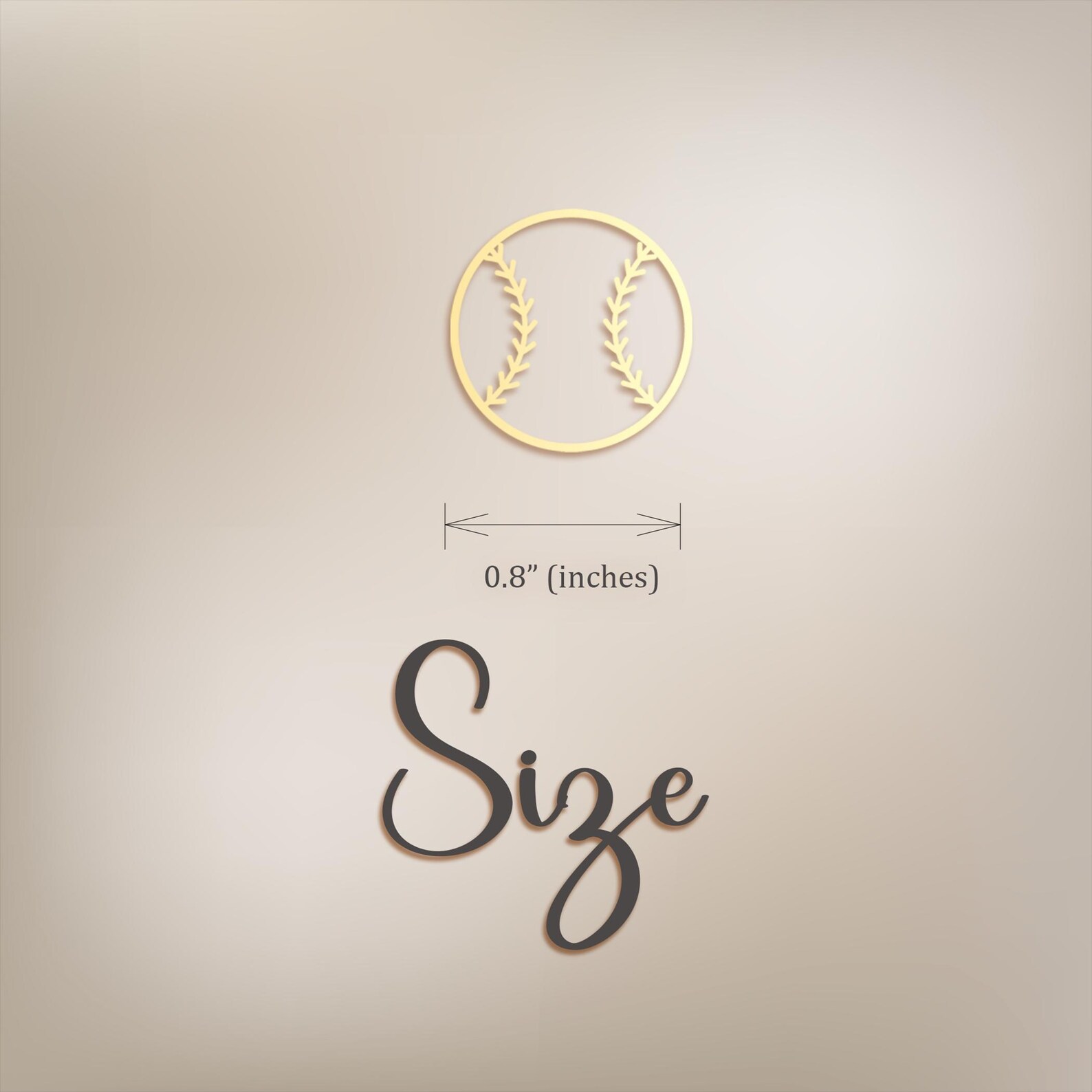 Minimalist Baseball Softball Necklace - Gold Plated Baseball Player ...