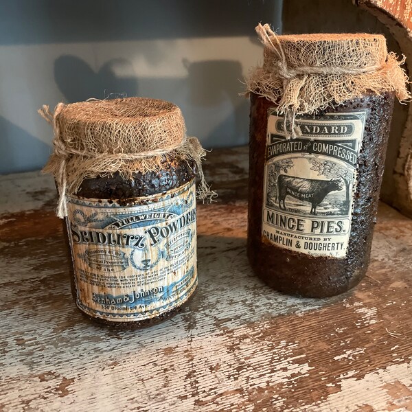 Primitive Jar - Etsy