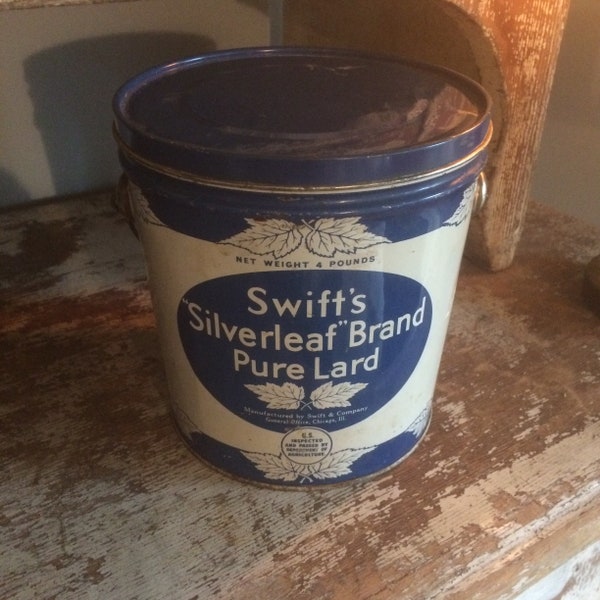 Lard Tin - Etsy