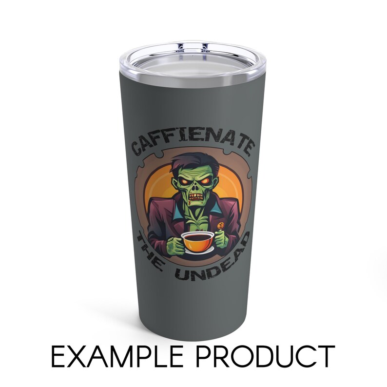 Zombie Coffee Design Digital Download - Caffeinate the Undead ...