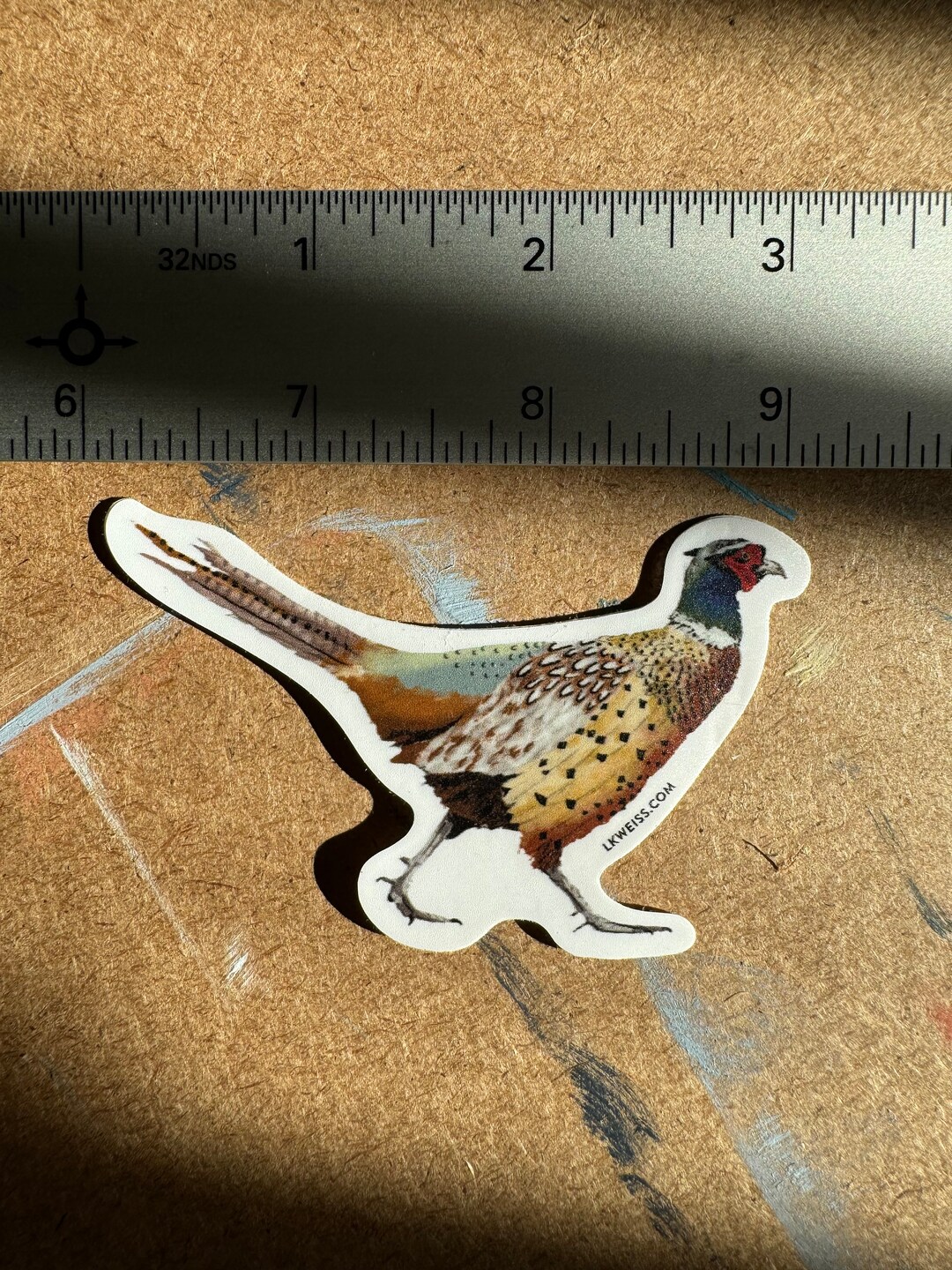 Pheasant Sticker - Etsy UK
