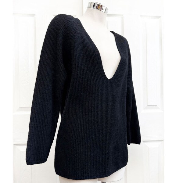 Low Cut Sweater - Etsy
