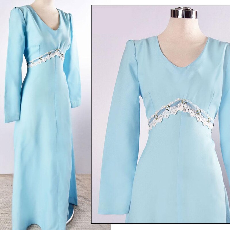 Powder Blue Dress - Etsy