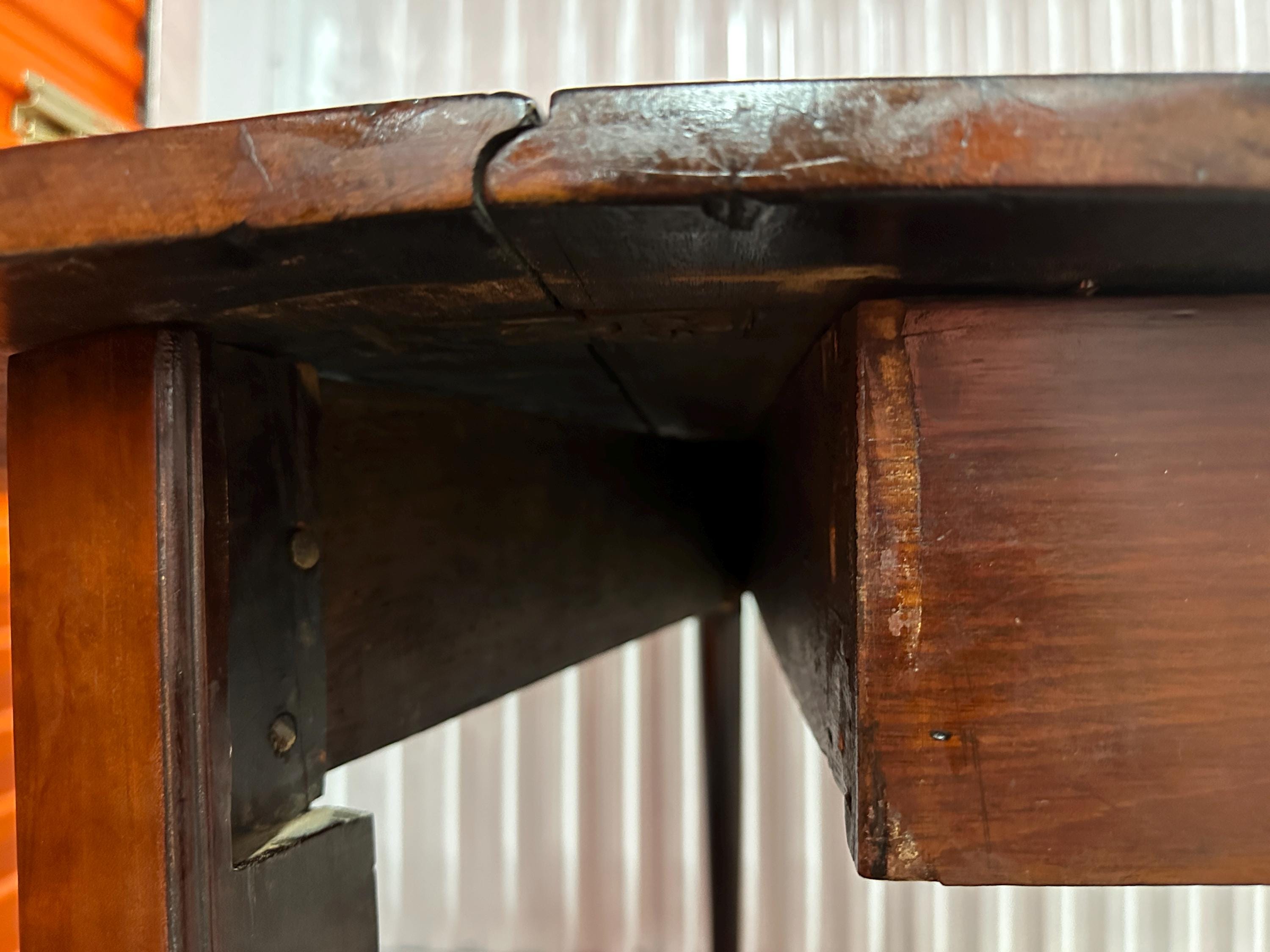 Antique Georgian Oak Swing Leg Table English Irish Period Piece - Etsy